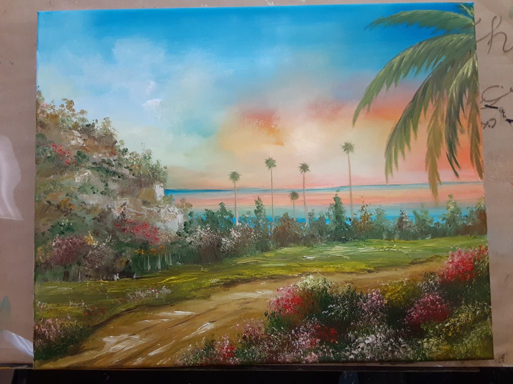 Oil Painting with Ruby.